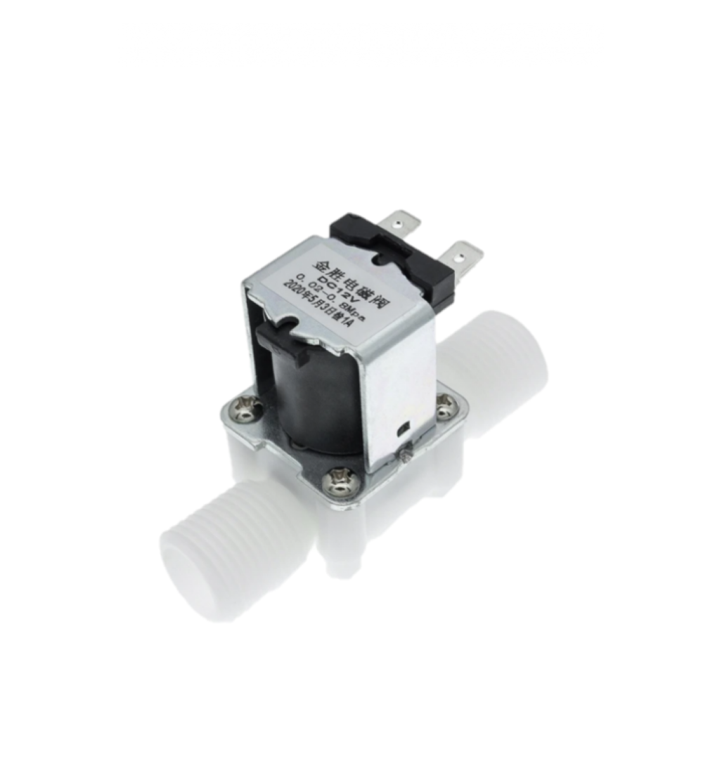 Válvula solenoide eléctrica de 1/2" 12V - DBU ELECTRONICS